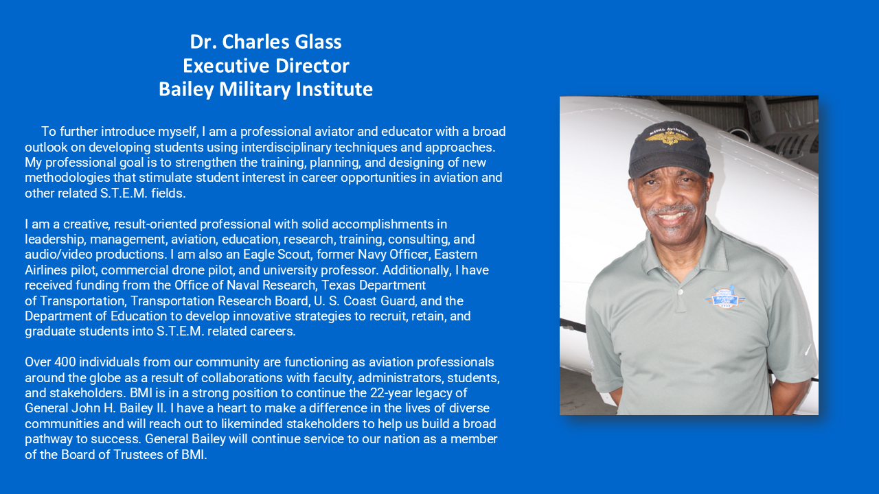 About – Bailey Military Institute